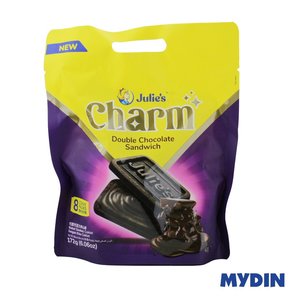 Julie's Charm Double Chocolate Sandwich (172g) | Lazada