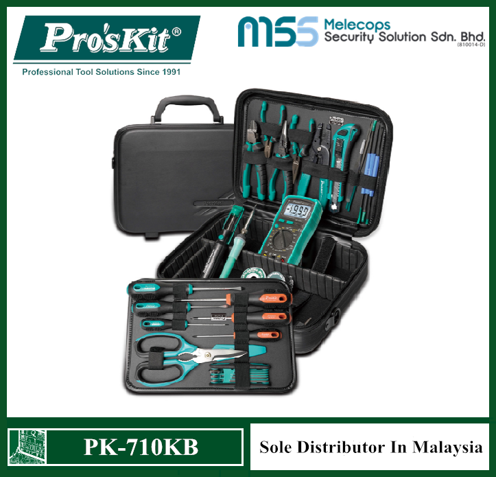 Pro'skit PK-710KB Basic Electronic Tool Kit | Lazada