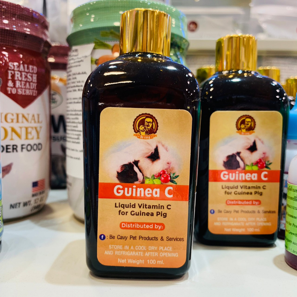 Guinea C 🍊 วิตามินซีชนิดน้ำ สำหรับหนูแกสบี้ 🐹 ขนาด 100 ml. | Lazada.co.th