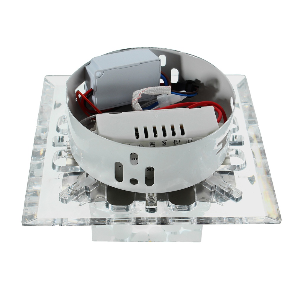 5W LED Aluminum Premium Ceiling Light Fixture White Pendant Lamp ...