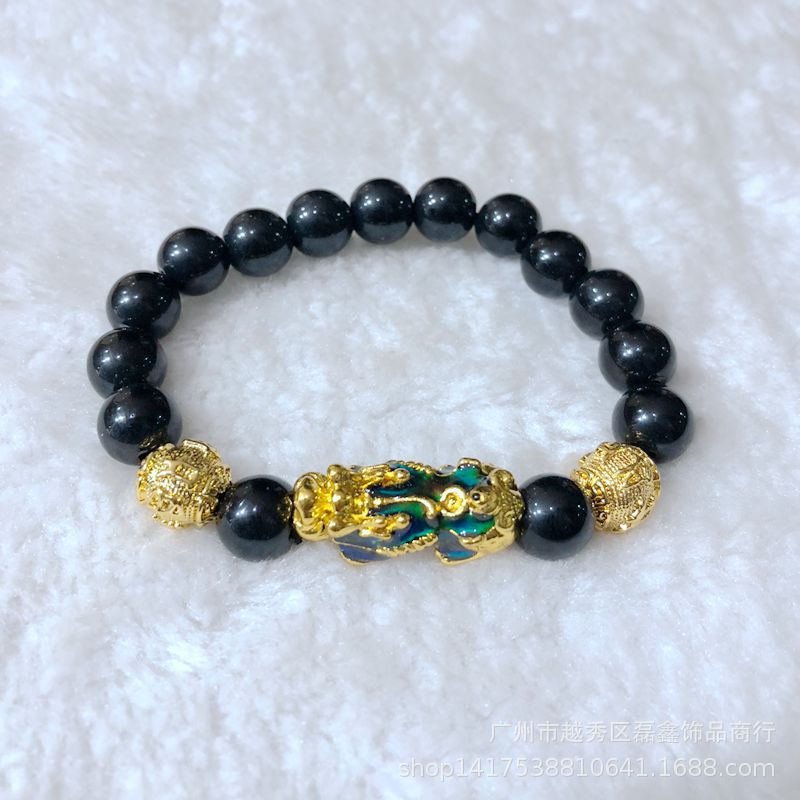 【Innovative bracelet brave temperature with 3d gold-plated men's ...