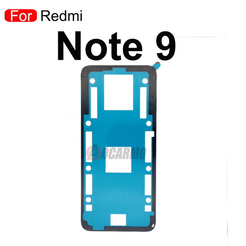 Back Adhesive For Xiaomi Redmi Note 7 8 9 Pro 9S 9s 5G 8T Back Glass ...