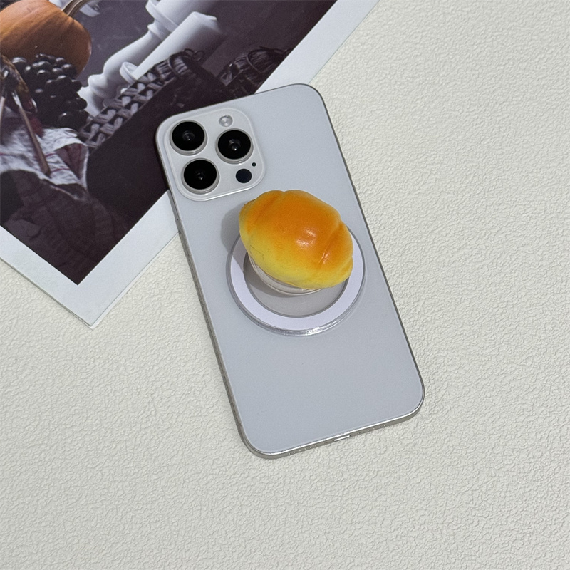 Zeallion Bread Pattern Soft Magsafe Attraction Phone Grip Tok Phone ...