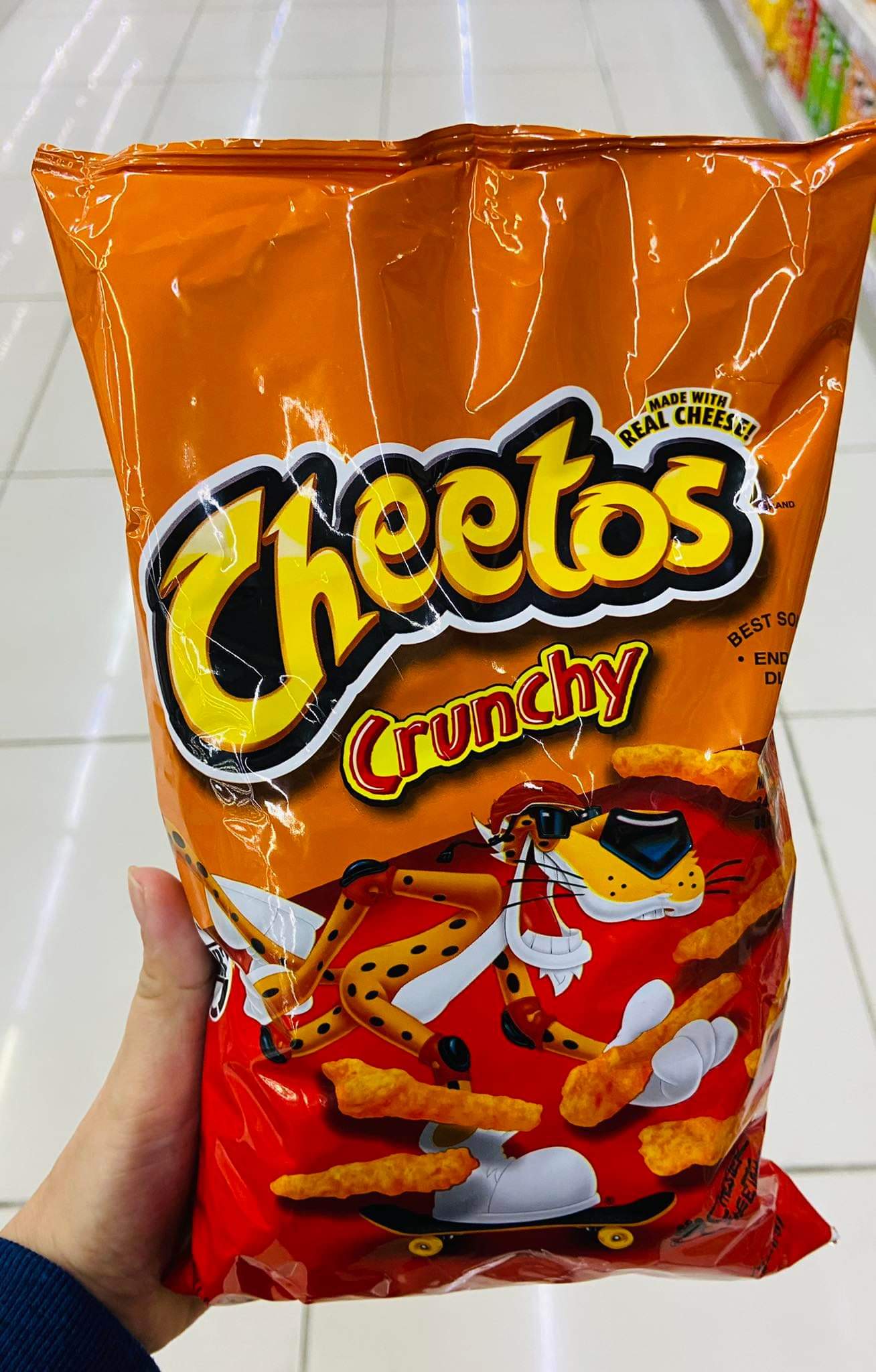 Cheetos Crunchy Real Cheese 226.8g ️ | Lazada PH