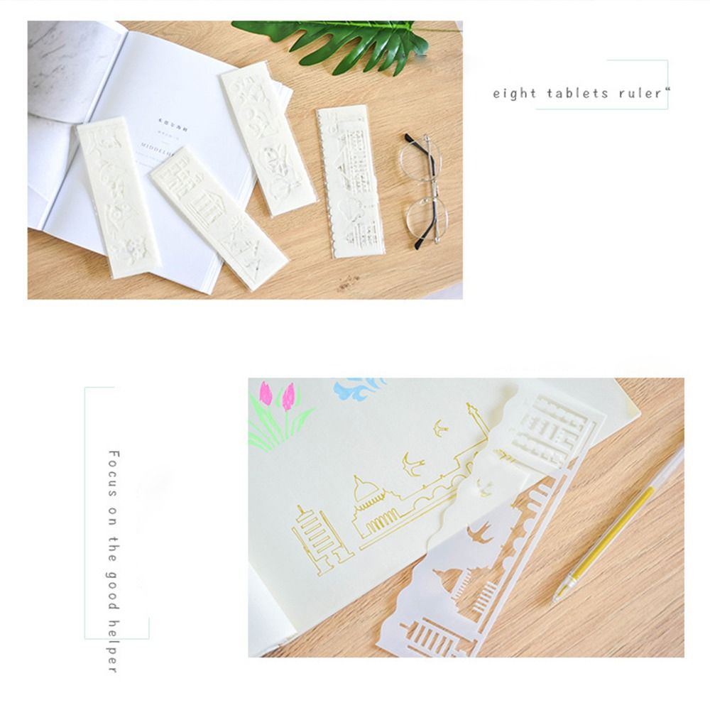 Creative Children Painting Tools Scrapbooking Photo Album Copy Stencil ...