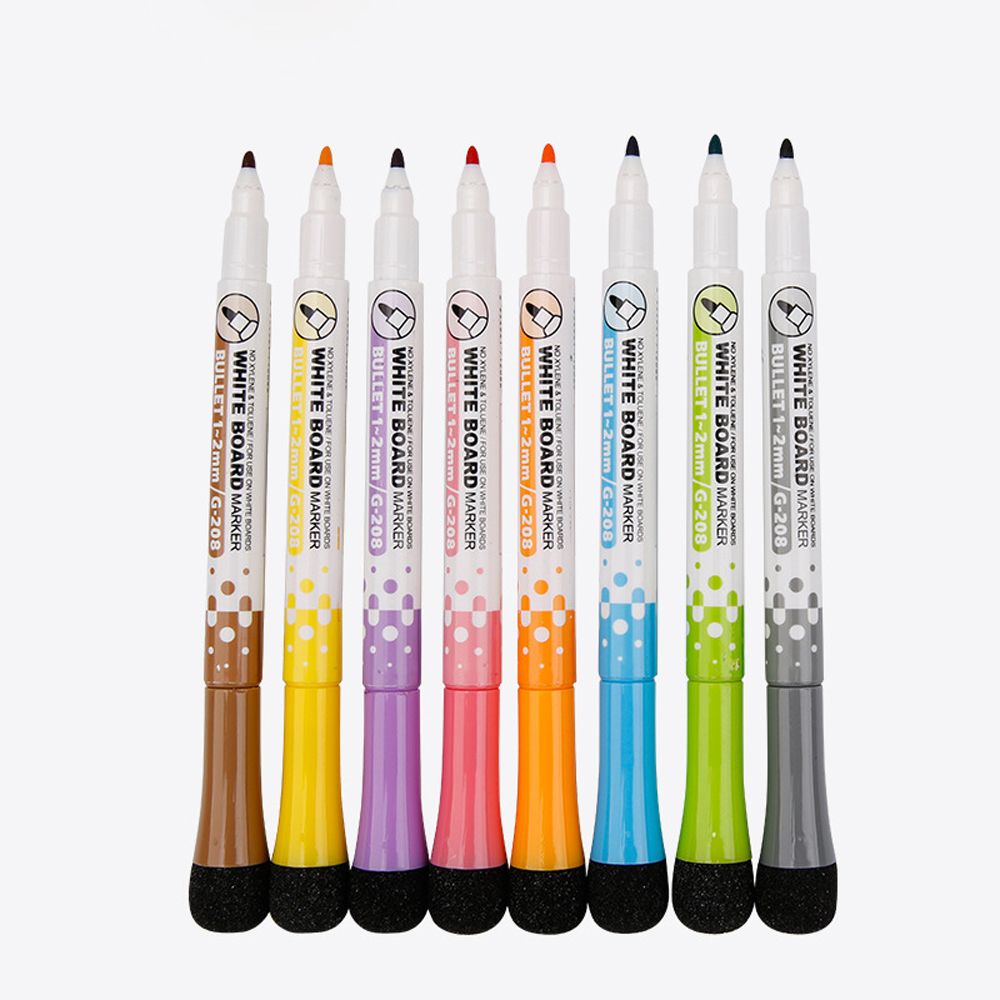 School 1PC Safe ink Erasable Board Markers Eraser Cap Graffiti Pen ...