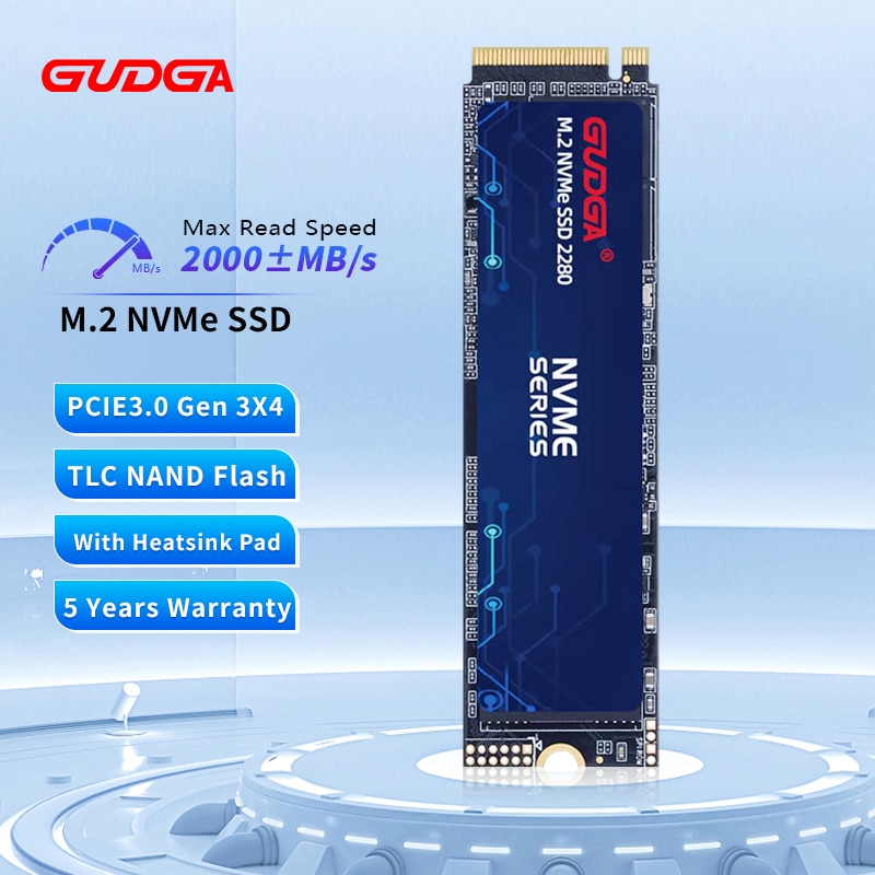 Gudga SSD NVMe M2 1TB 512GB 256GB 128GB PCI-E 3. 0x4 SSD M2 NVME nội bộ ...