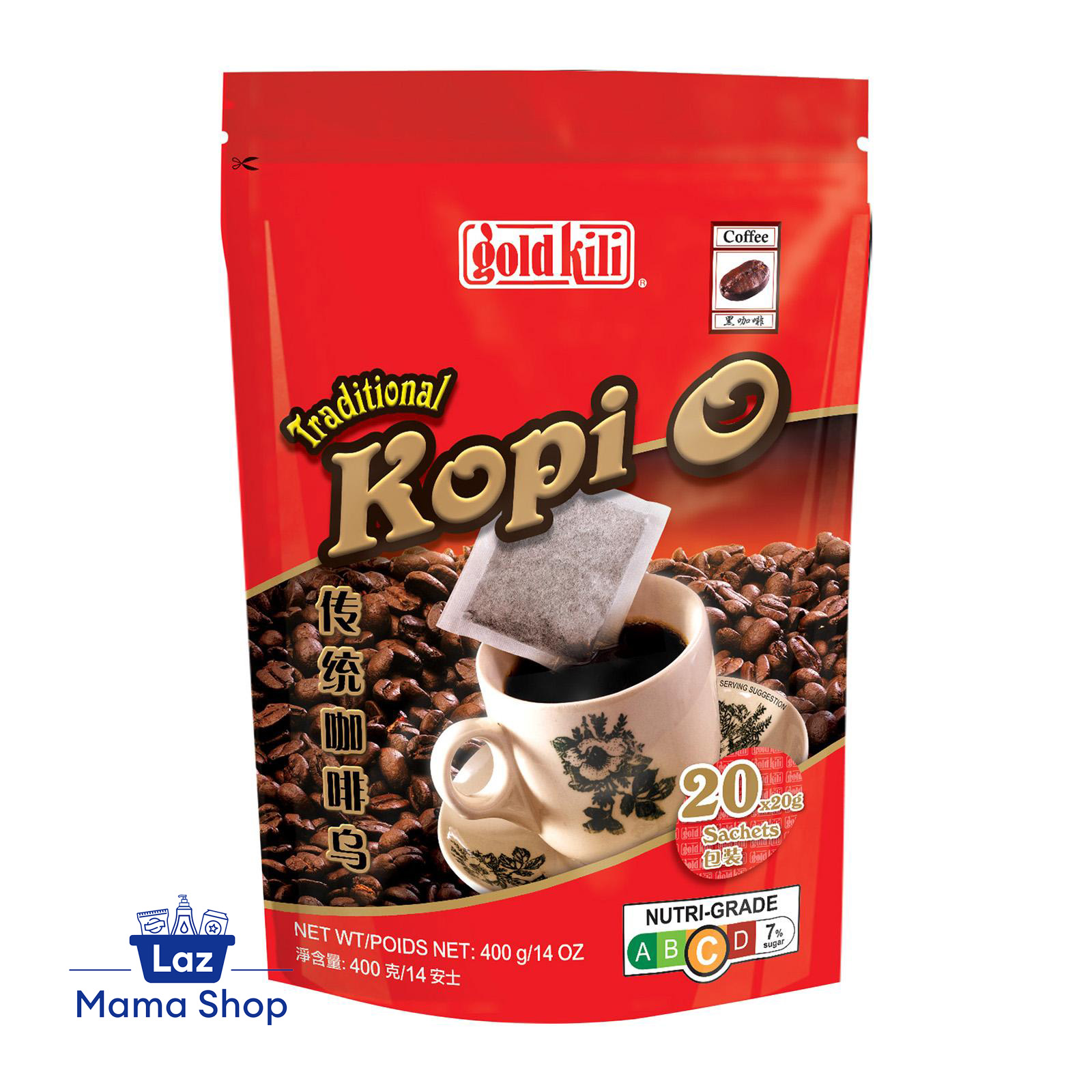 Gold Kili Traditional Kopi O (Laz Mama Shop) | Lazada Singapore
