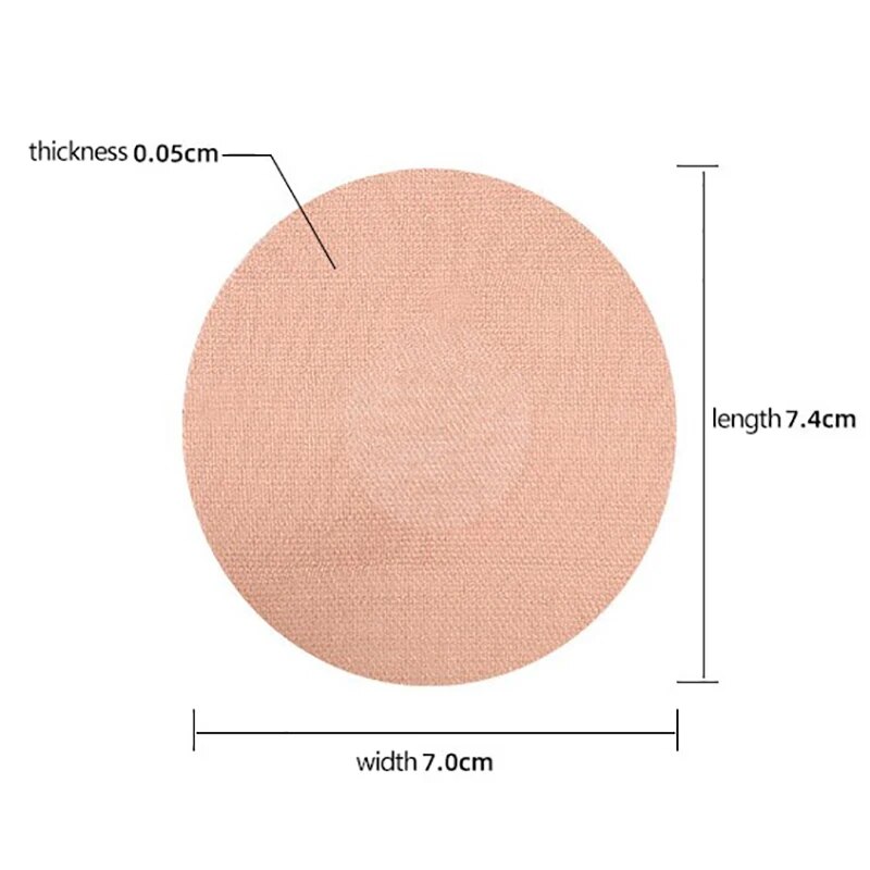 5PC Waterproof Adhesive Patches CGM Sensor Covers Patch Clear Overpatch ...