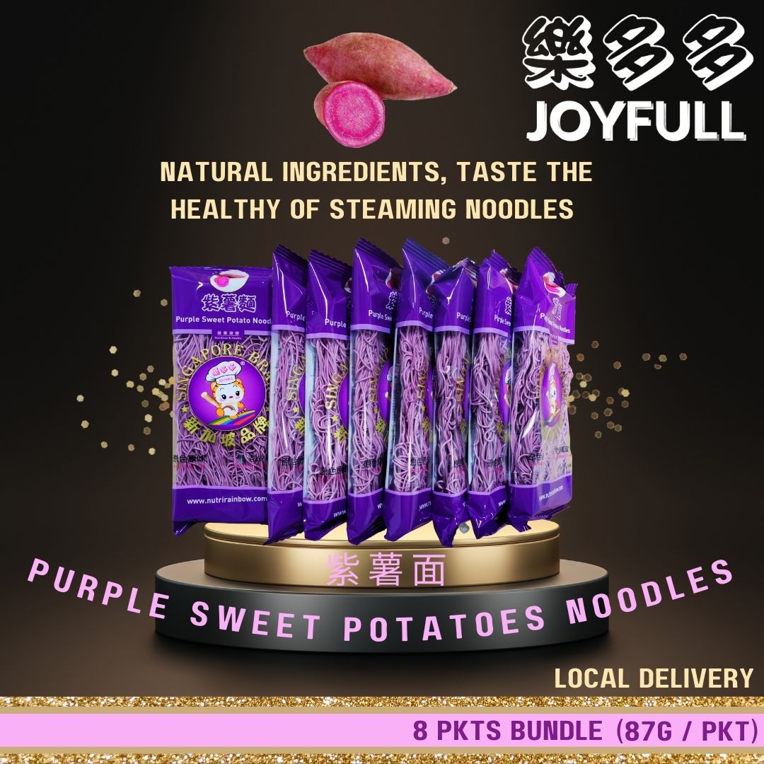 Purple Sweet Potato Noodles Heathy & Delicious, Favorite Family Noodles ...