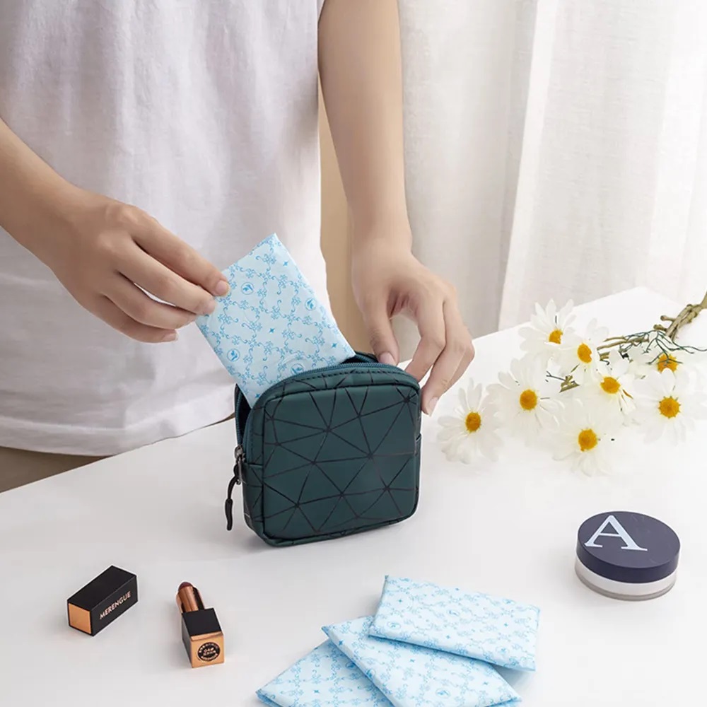 Mini Multi-Color Sanitary Napkin Storage Bag Suitable For Girls, Women ...