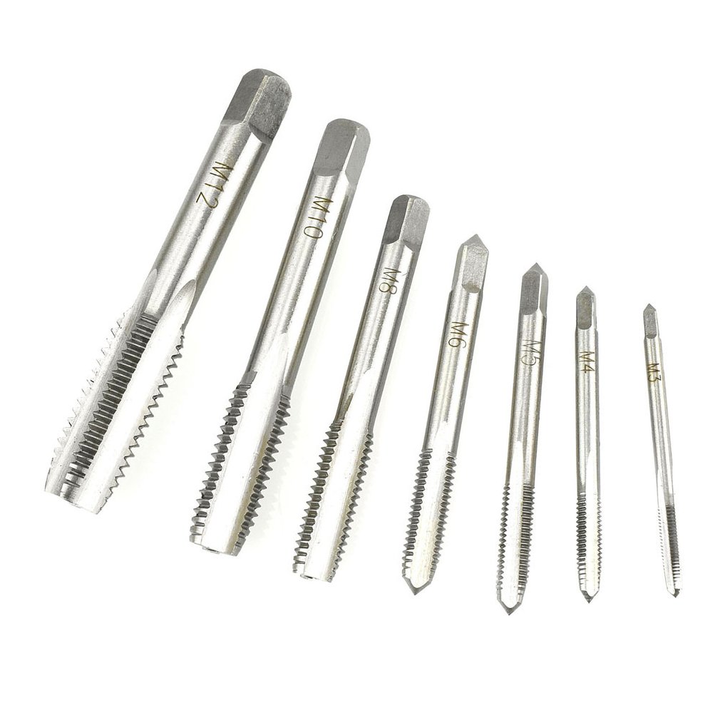 NEW 【Innovative design】8pcs Tap Drill Set Hand Tapping Wrench Tools ...