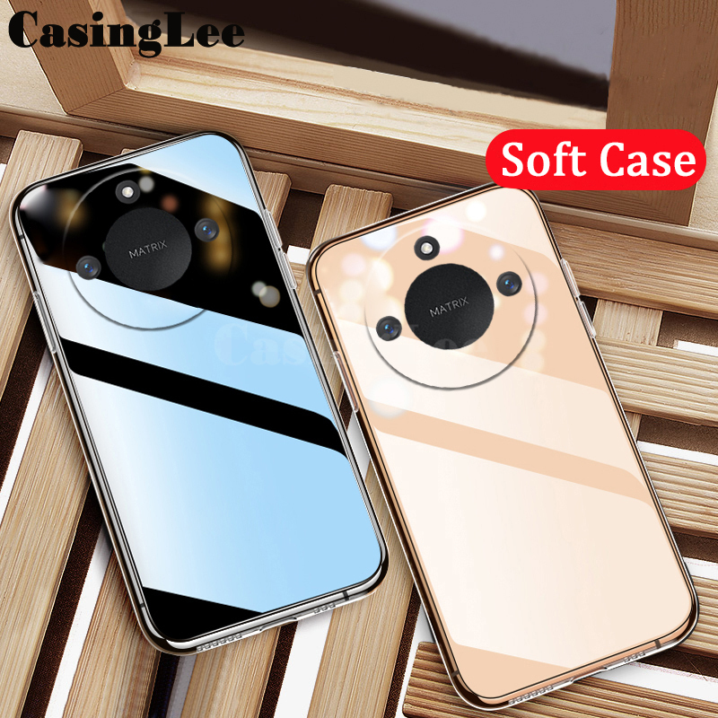 2 Pack For Honor X9C Smart Case Soft Transparent Full Protection Clear ...