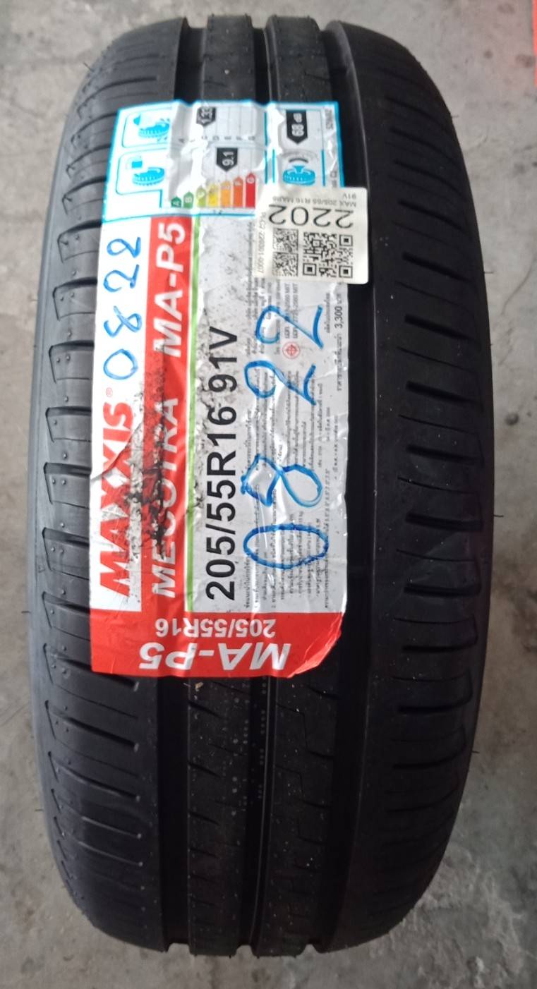 Maxxis 205/55R16 Map5 ขอบ 16 แม็กซีส ยางใหม่ปี 2022 (1 เส้น) แถม ...