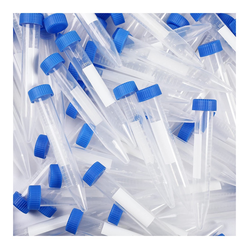 200 Pack 15Ml Conical Centrifuge Tubes Set Kit with Screw Caps ...