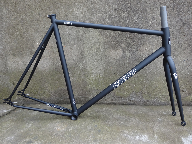 Level Up GB002 Track Frame Set (Black) | Lazada PH