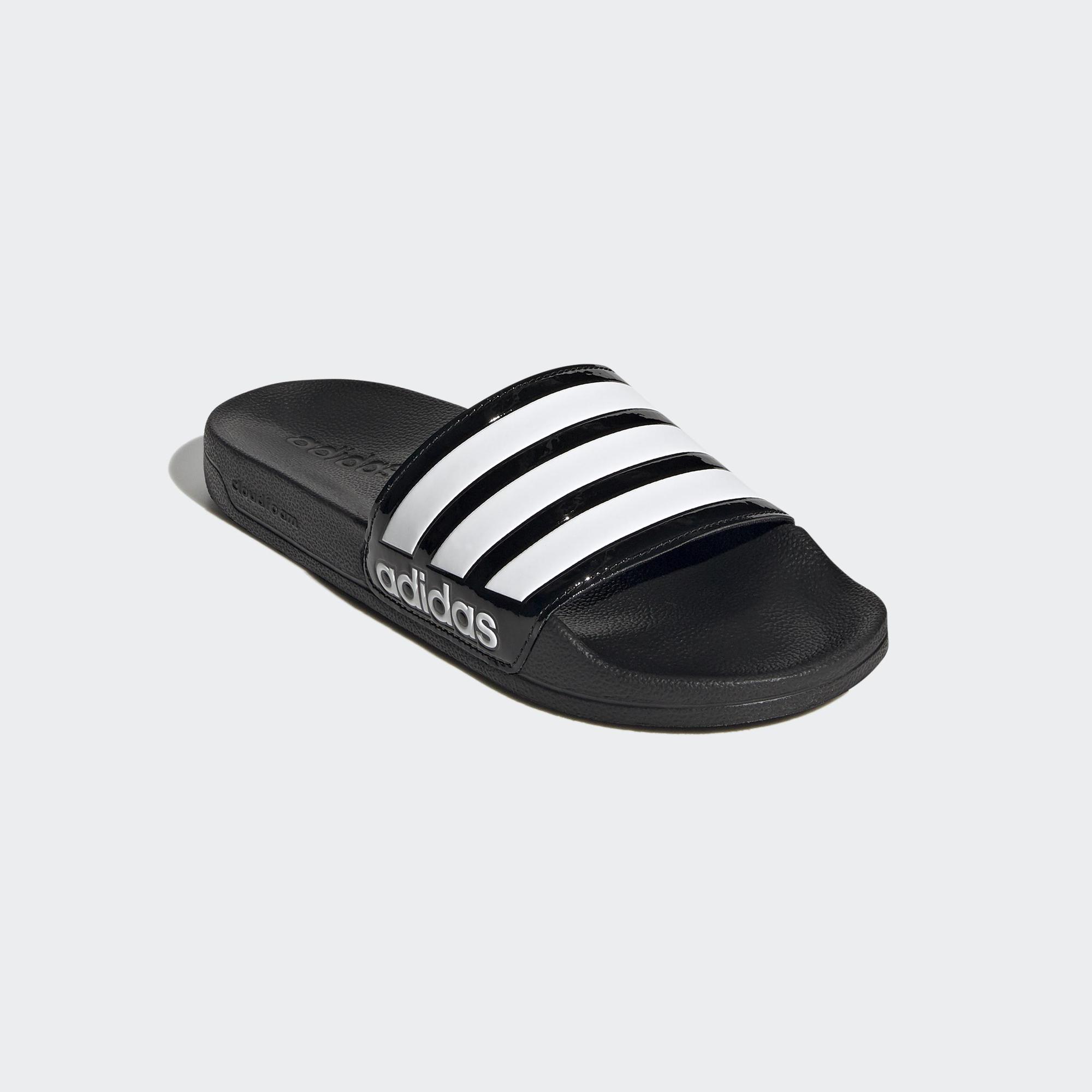 adidas ว่ายน้ำ รองเท้าแตะ Adilette Shower ผู้หญิง สีดำ FZ2852 - adidas ...