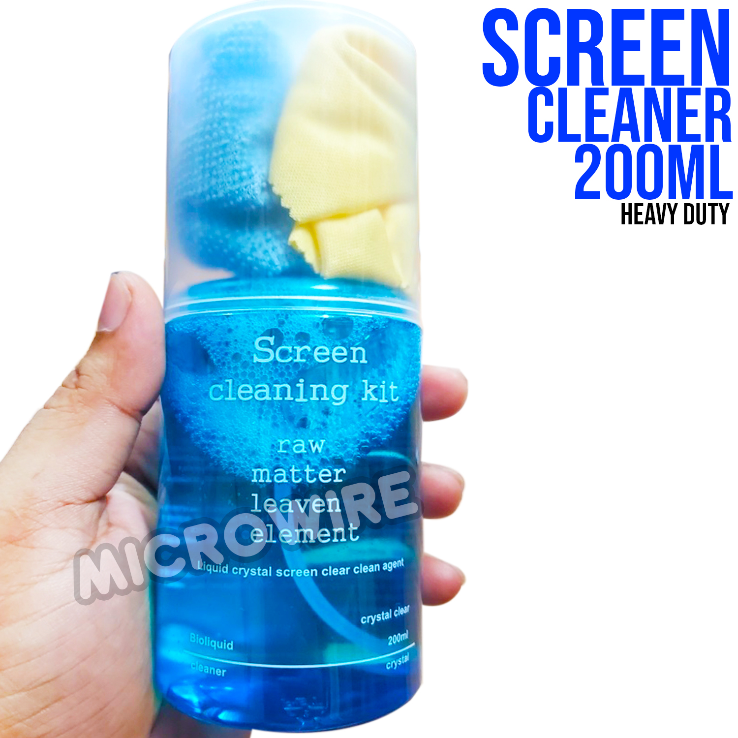 Laptop Screen Phone Screen Cleaner and LCD Cleaning Cleaner 200ML (PER ...
