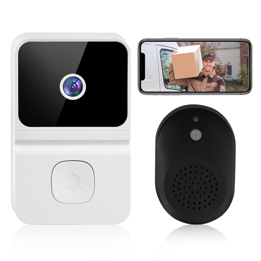 Smart Video Door Bells Wireless WiFi Video Doorbell with Camera Smart ...