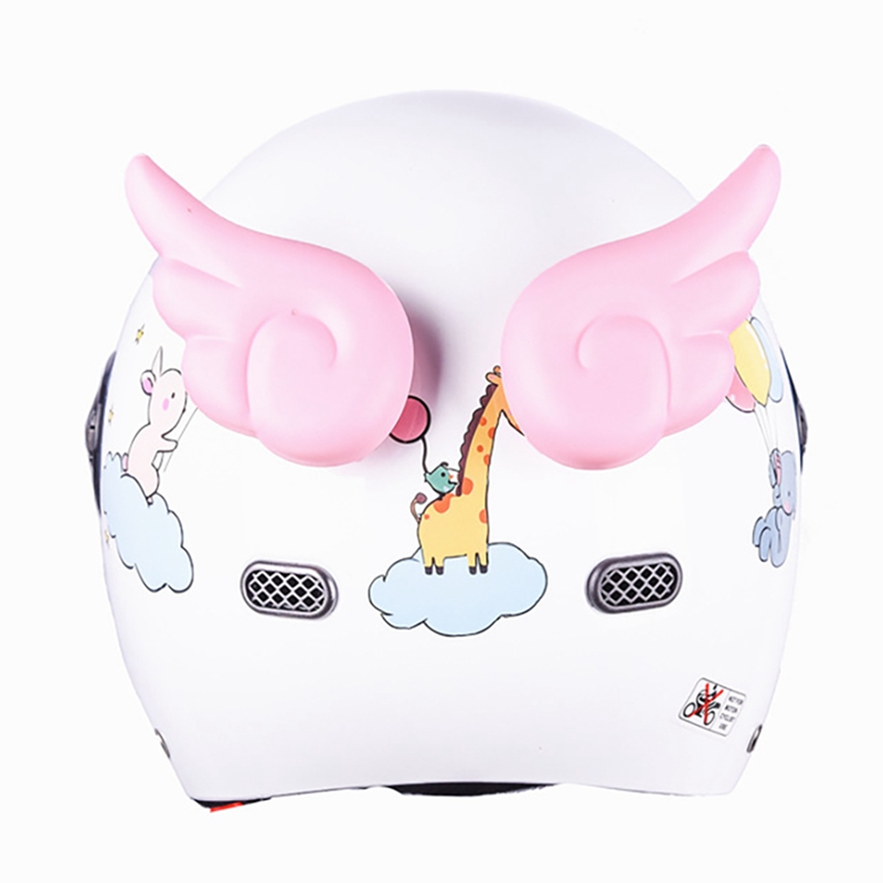 1 Pair Helmet Angel Wings Decoration for Snowboarding Skiing Biking ...