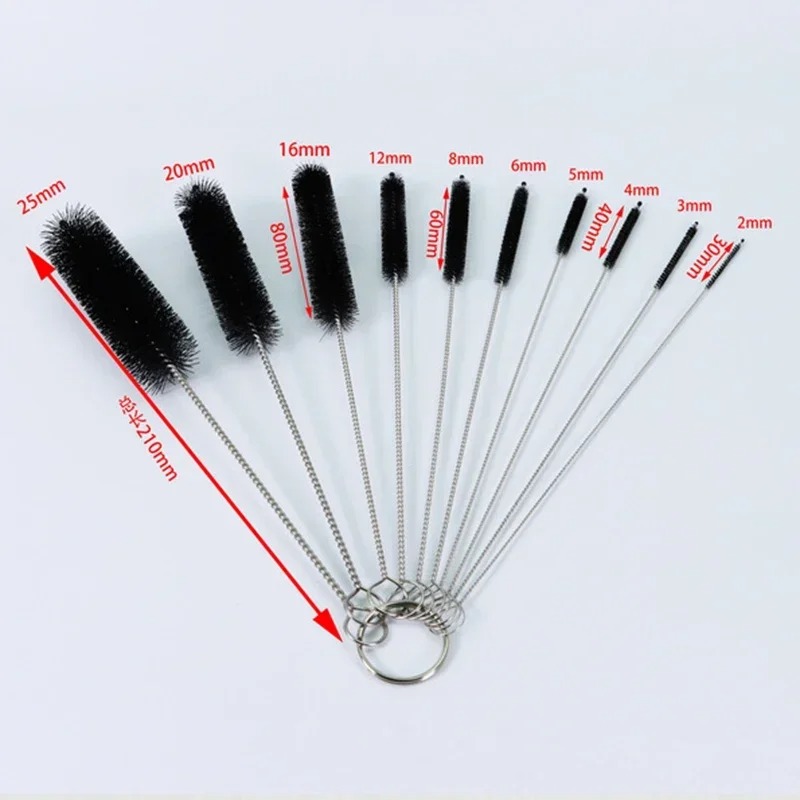 Zhitian Luxury 10Pcs Set Stainless Soft Hair Suction Glass Tank Pipe ...