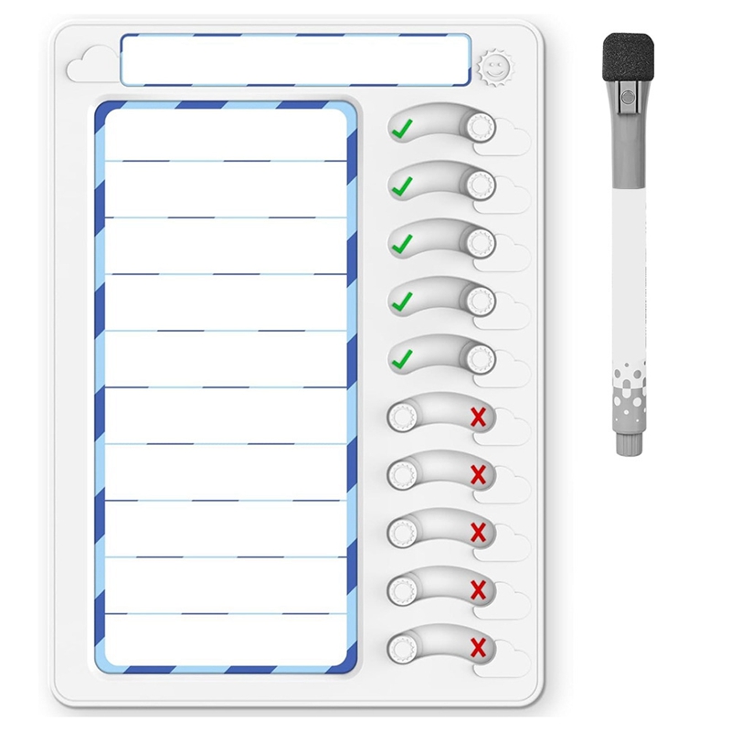 Erasable Chore Chart for Kids for Kids to Do List Routine Task Planning ...