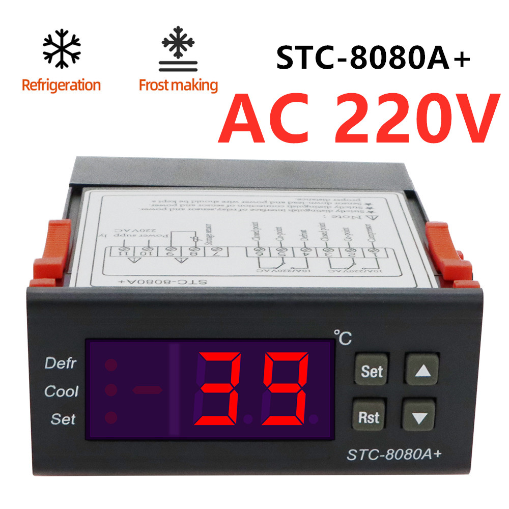 STC-1000 STC-3000 3008 3028 Digital Temperature Controller STC-8080A ...