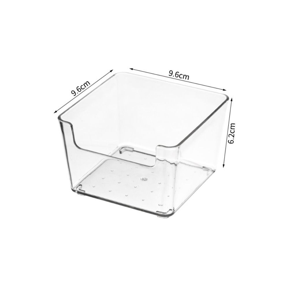 Simple Chic Acrylic Note Holder Efficient Waterproof Clear Note Box ...