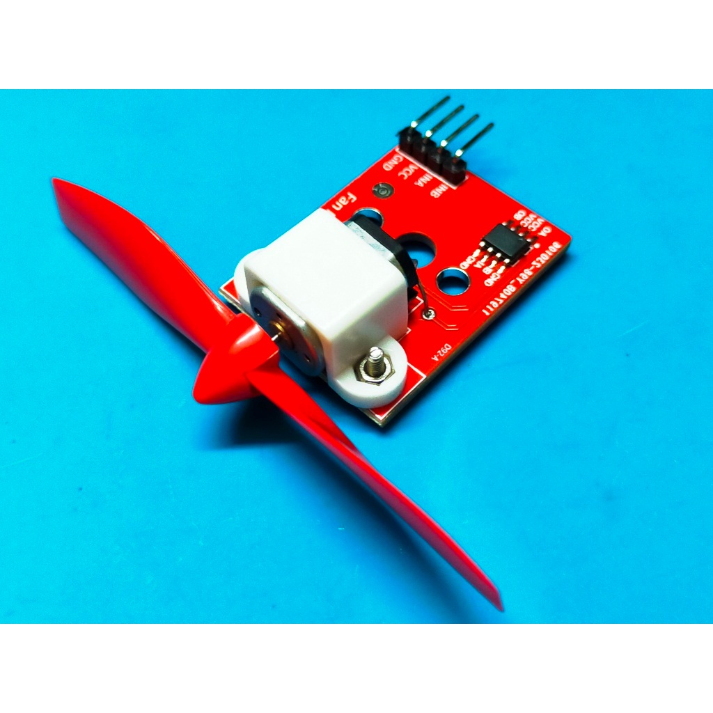 Dc Motor Module L9110 Fan With Propeller For Arduino Fire Fighting Robot Lazada 6538