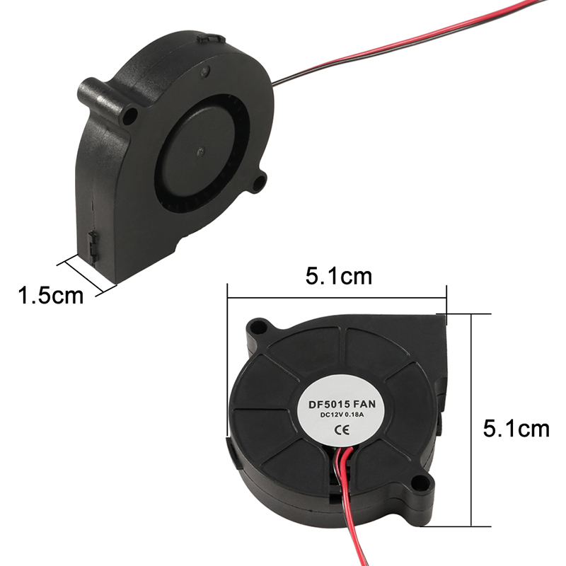 【Essential Good Item】Aokin 5015 Fan 12v 24v For Anet A8 A6 Dc Cooling ...