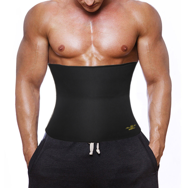 NEW 【Special offer】Mens Abdomen Reducer Waist Trainer Corset Sauna Body ...