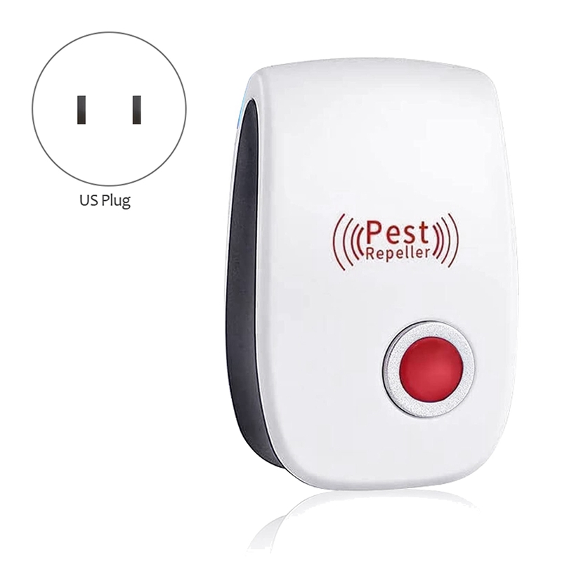6 Pack Ultrasonic Pest Repeller Electronic Plug in Rodent Mouse Roach ...