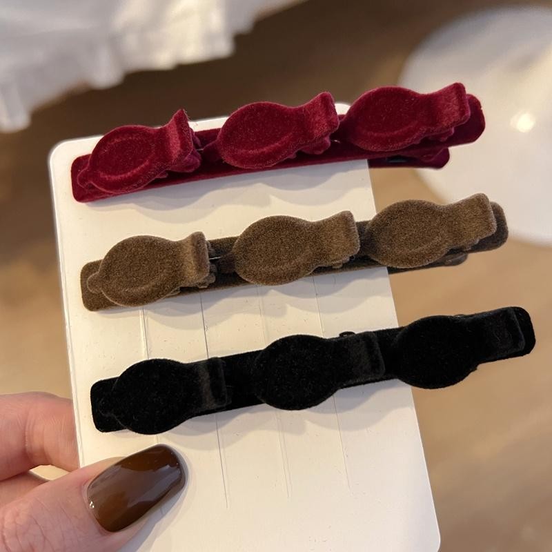 1pcs Women Fashion Korean Cute Flocked Hair Accessories Gifts Flocking ...