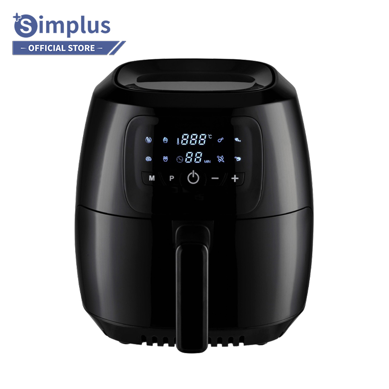 Simplus Air Fryer รุ่นใหม่ หม้อทอดไร้น้ำมัน ความจุขนาดใหญ่ 5.5L ตะแกรง ...