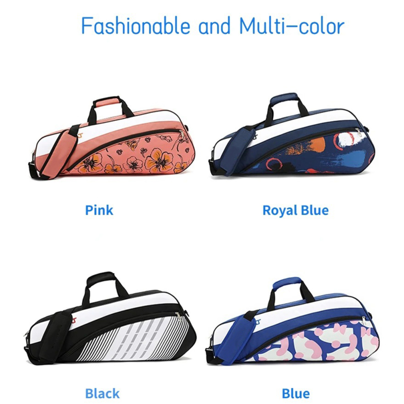 Badminton Racket Bag With Adjustable Shoulder Strap Built In ...