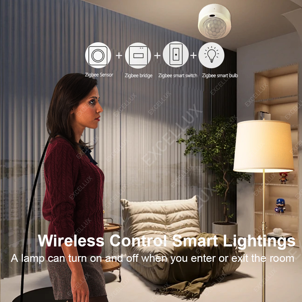 Zigbee Human Motion Sensor EWelink Body Movement Smart Sensor Home ...