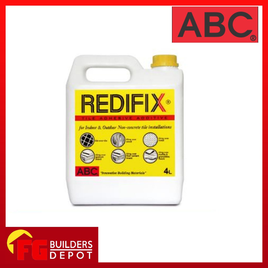 ABC – REDIFIX Tile Adhesive Additive 4 Liters | Lazada PH