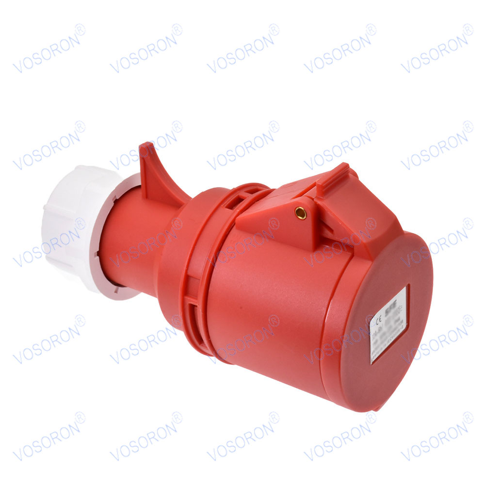 IP44 Industrial Plug and Socket Waterproof Connector 5PIN 16A/32A ...