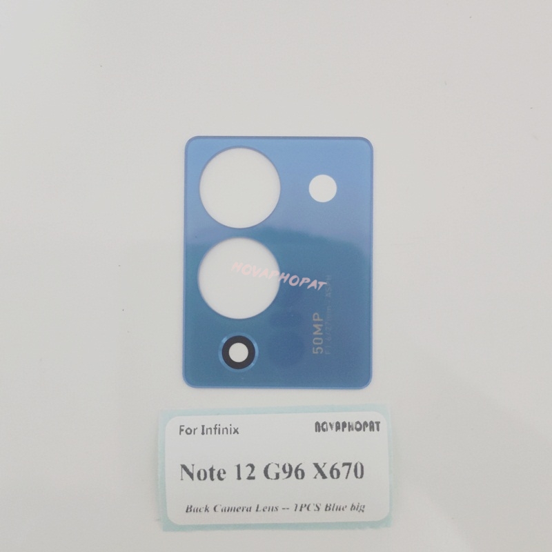 Novaphopat Back Rear Camera Glass Lens Glass Panel Cover For Infinix ...