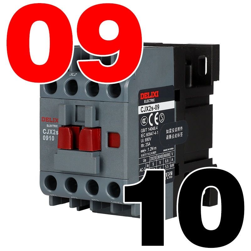 Genuine CJX2s-1810 Delixi 380V AC contactor 1201 single-phase 220V three-phase 6511 0911 relay ...