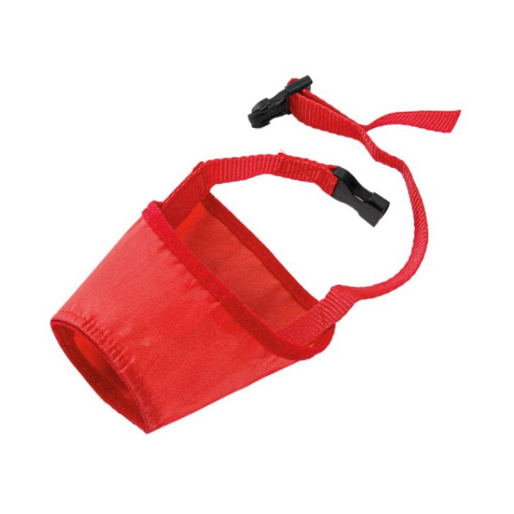 Dog Mouth Guard Cover Adjustable Anti Bite Dogs Muzzles Polyester Soft ...