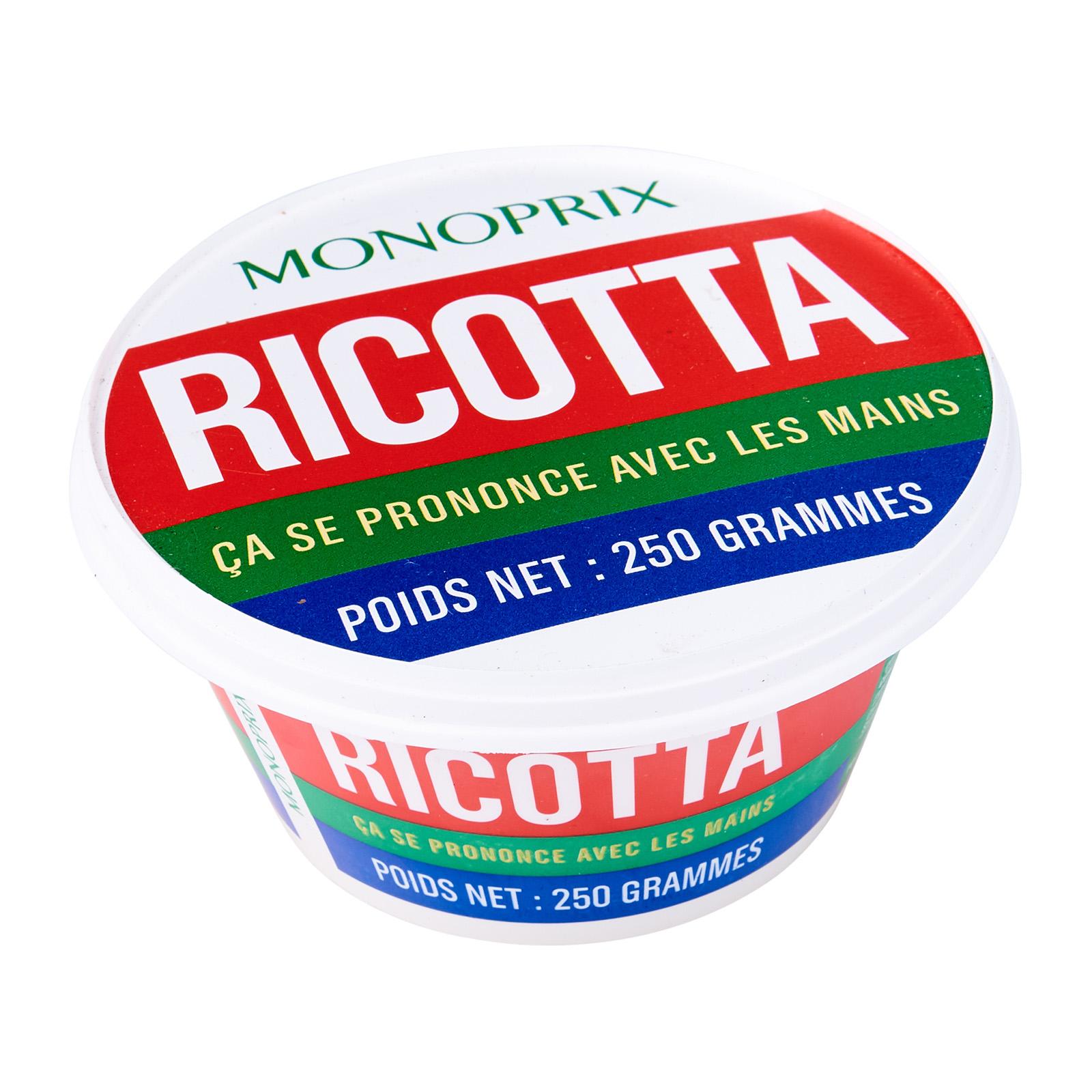 Monoprix Ricotta Cheese 250G | Lazada Singapore