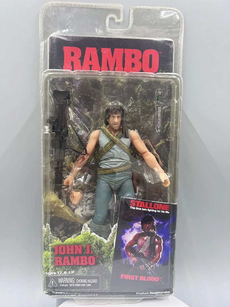 🤩fashion🤩First Blood Ron Kim John J.R Rambo Action Figure Special ...