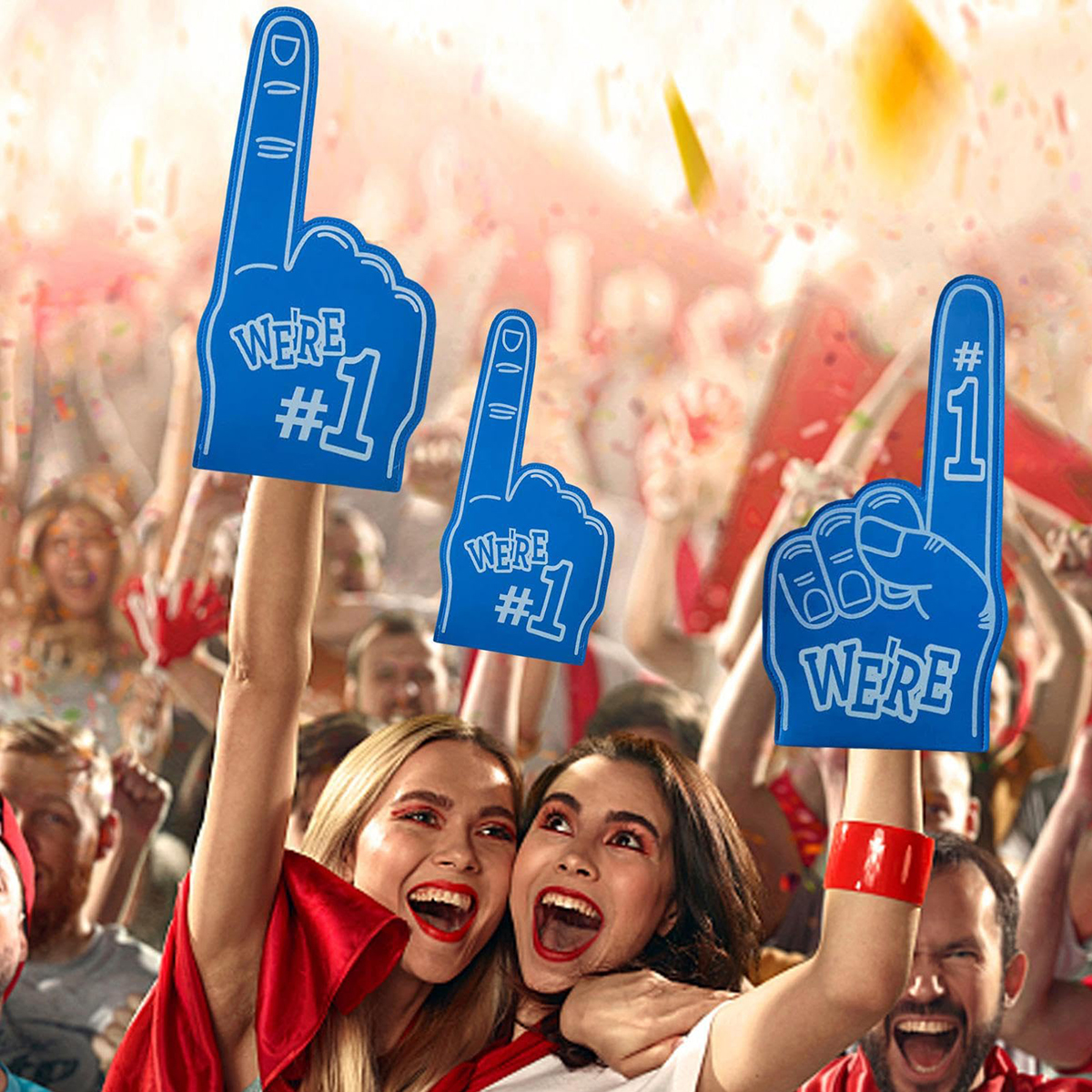 Colorful And Comfortable Sports Accessory Eva Hand for Cheerleading ...