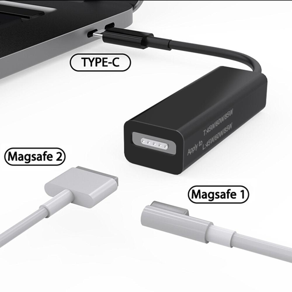 Usb C Magsafe Adapter, Type C To Magsafe 1&2 Converter Adapter Charge ...