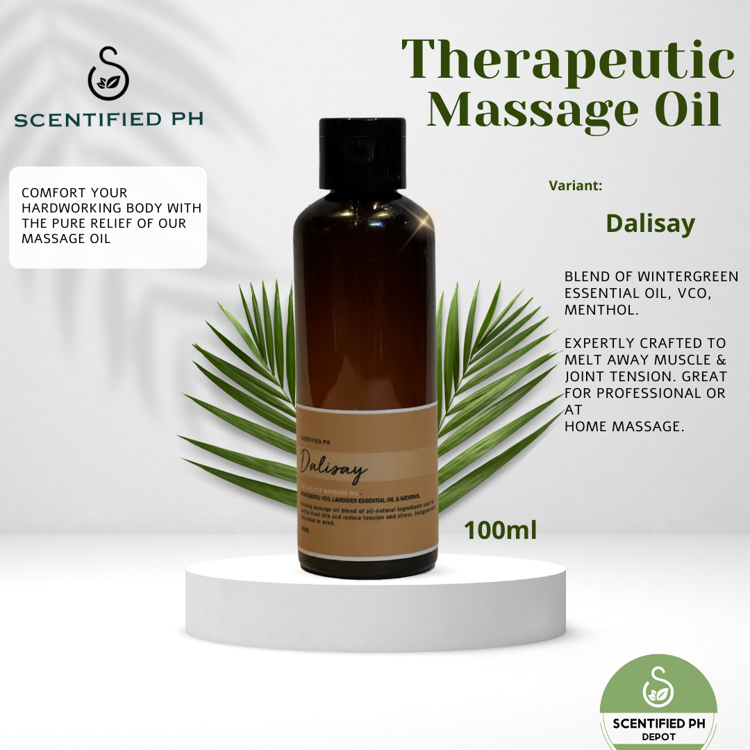 Scentified Ph Therapeutic Massage Oil Dalisay | Lazada PH