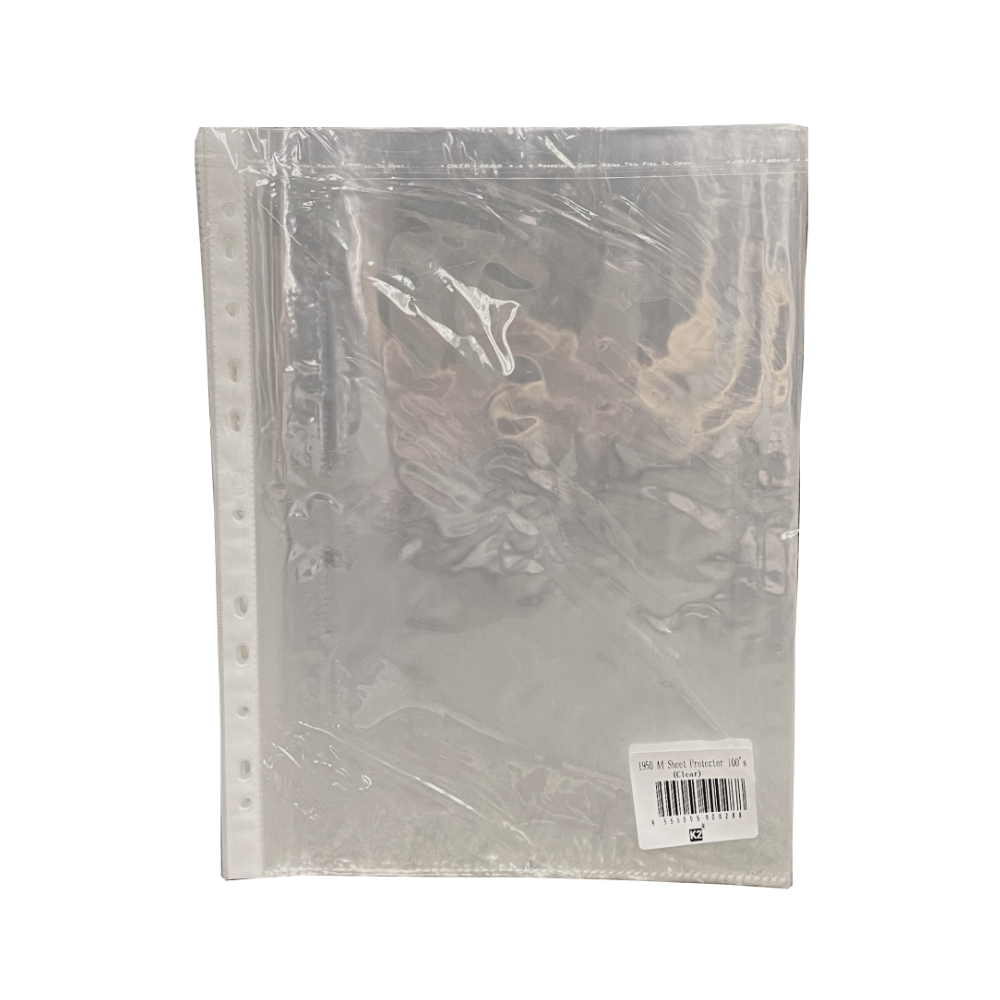 K2 Sheet Protector Refill Clear A4 0.05mm / 100pcs | Lazada
