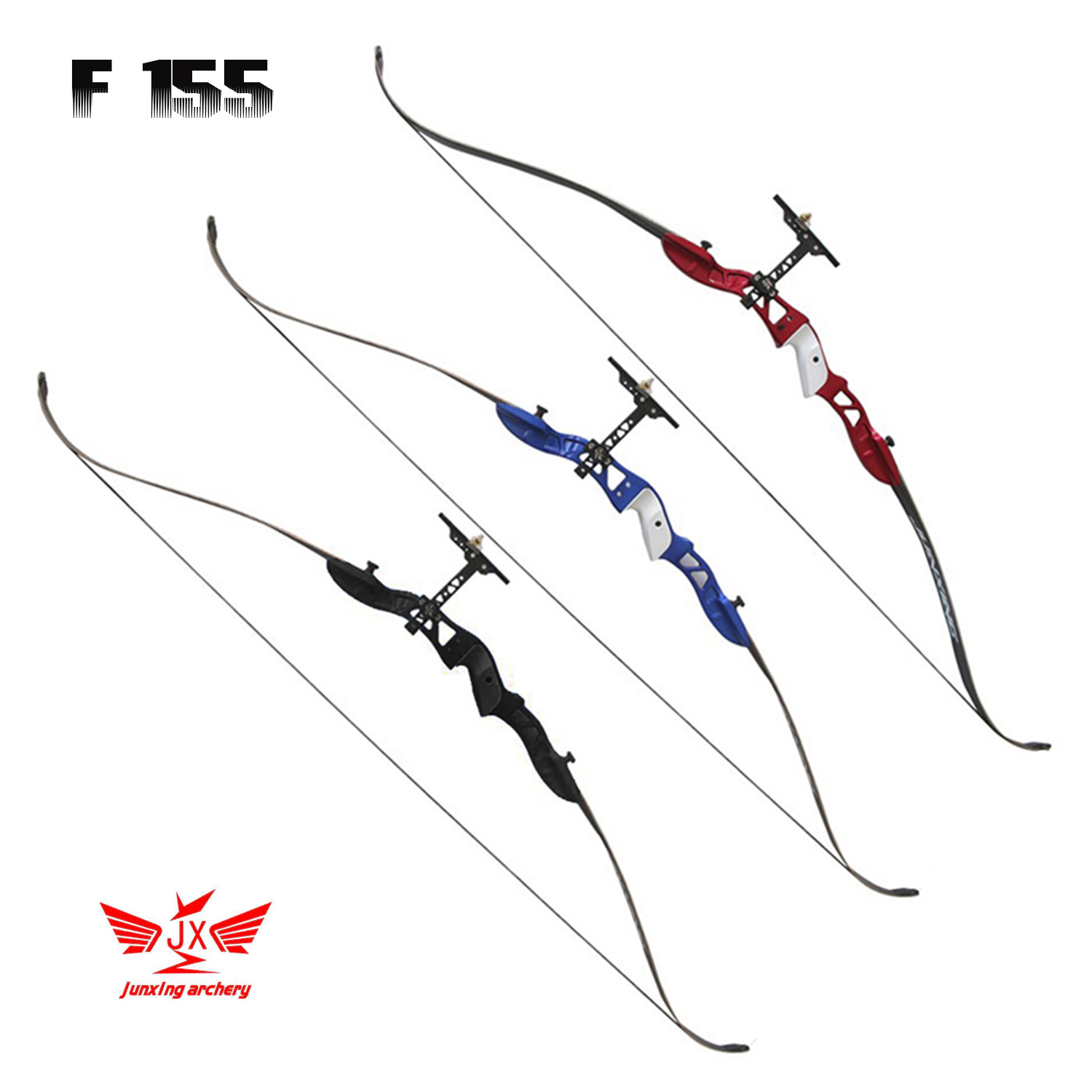 JUNXING F155 Recurve Bow (FULL SET ) with Sight and Arrow Rest for ...