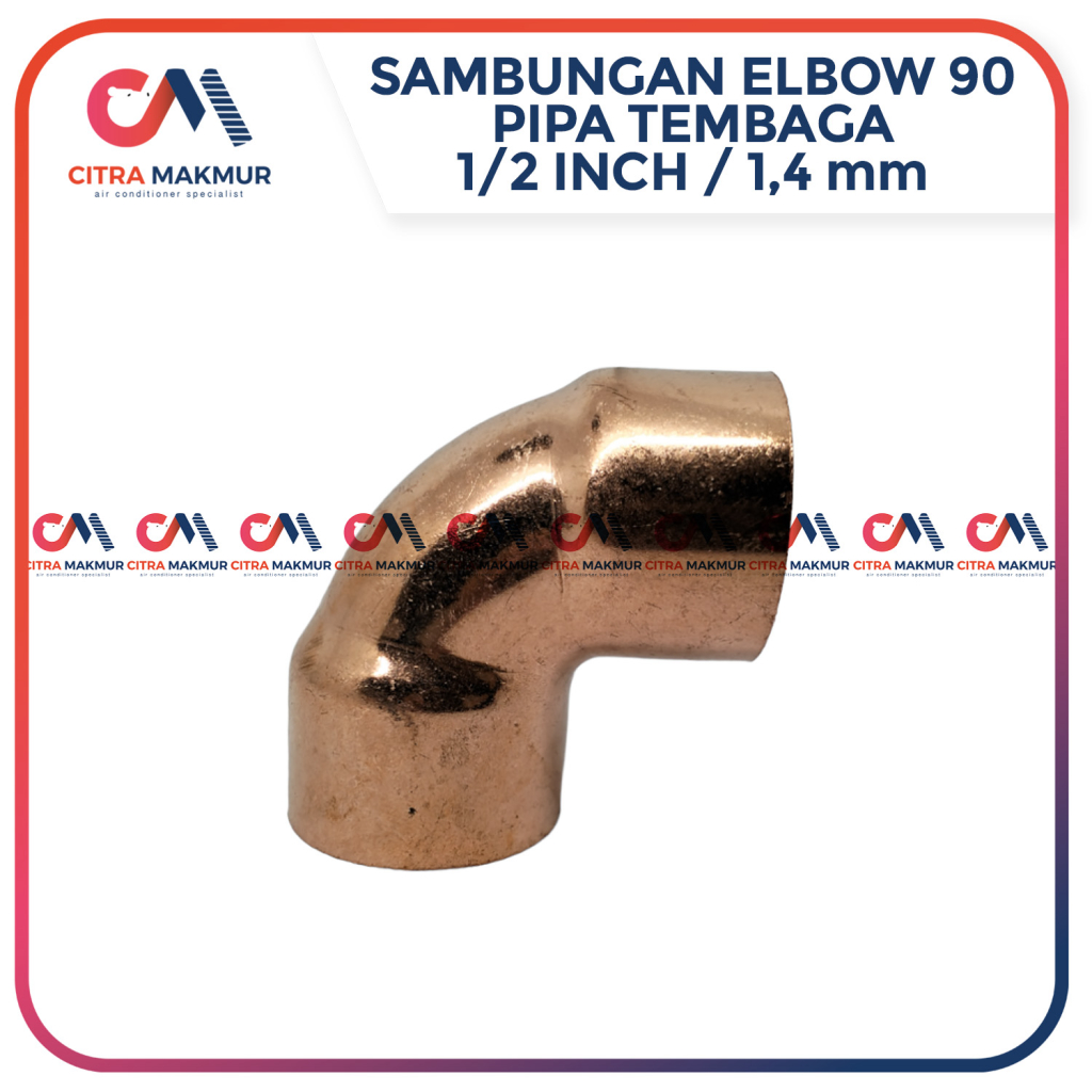 Elbow Coupling Shock 1/2 Inch Series A Pipa Tembaga Sok Sambungan Las ...