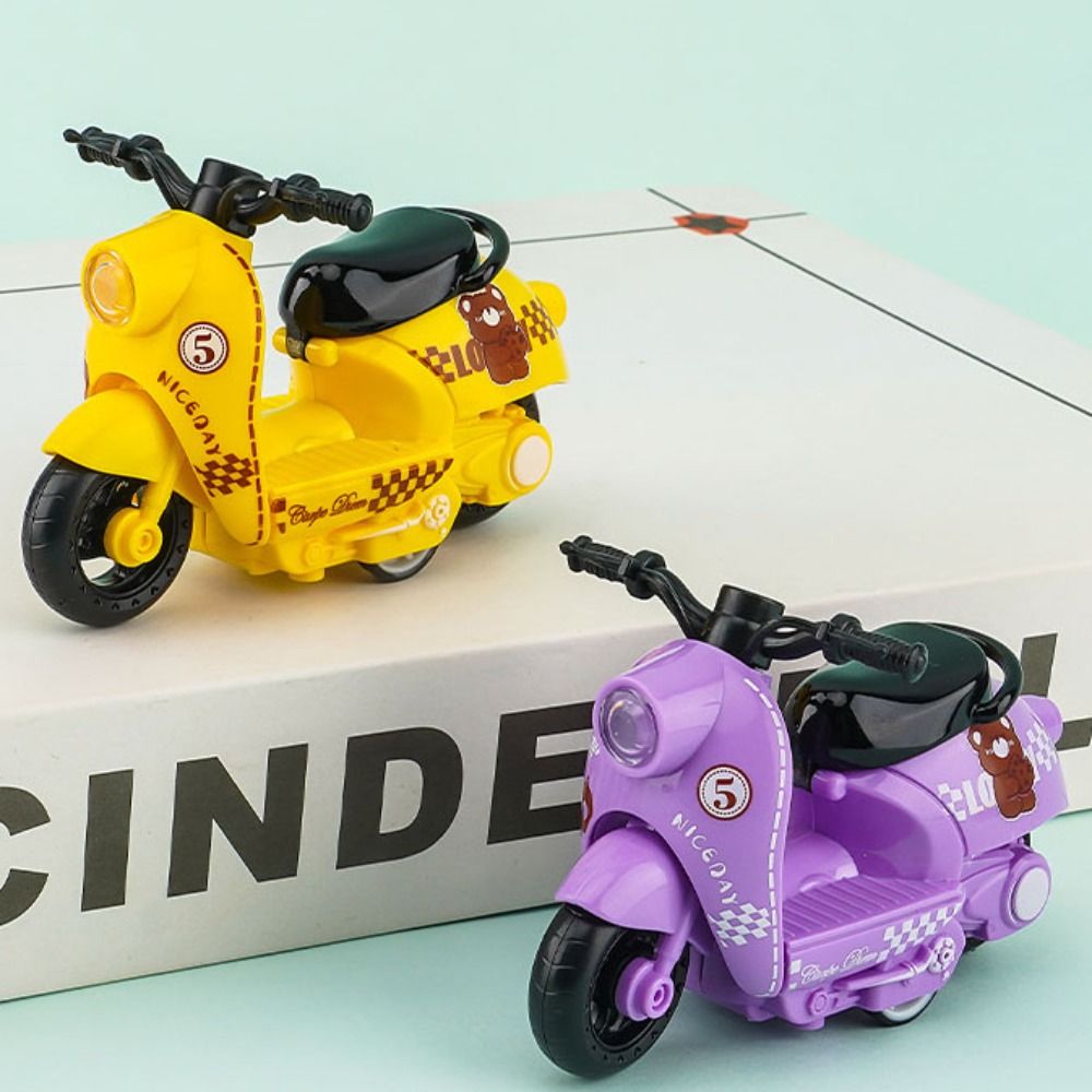 Creative Miniature Alloy Motorcycle Model Diecast Inertia Simulation ...